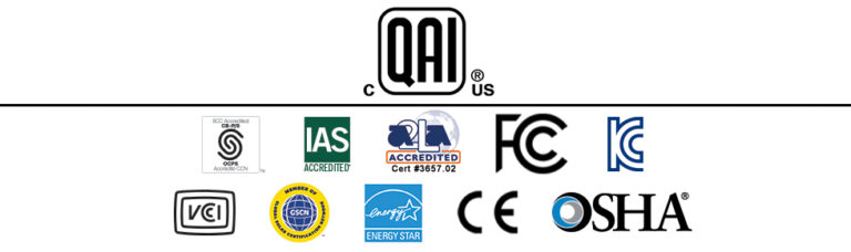 Accredited by IAS and SCC | QAI